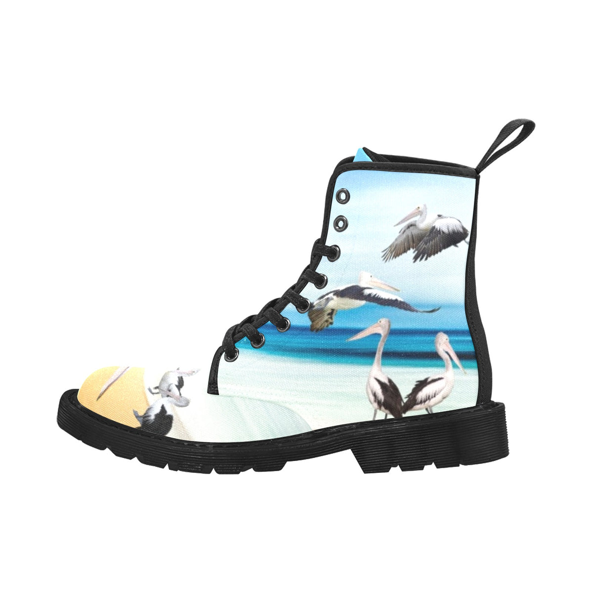 Pelican - Canvas Boots | Little Goody New Shoes – Little Goody New ...