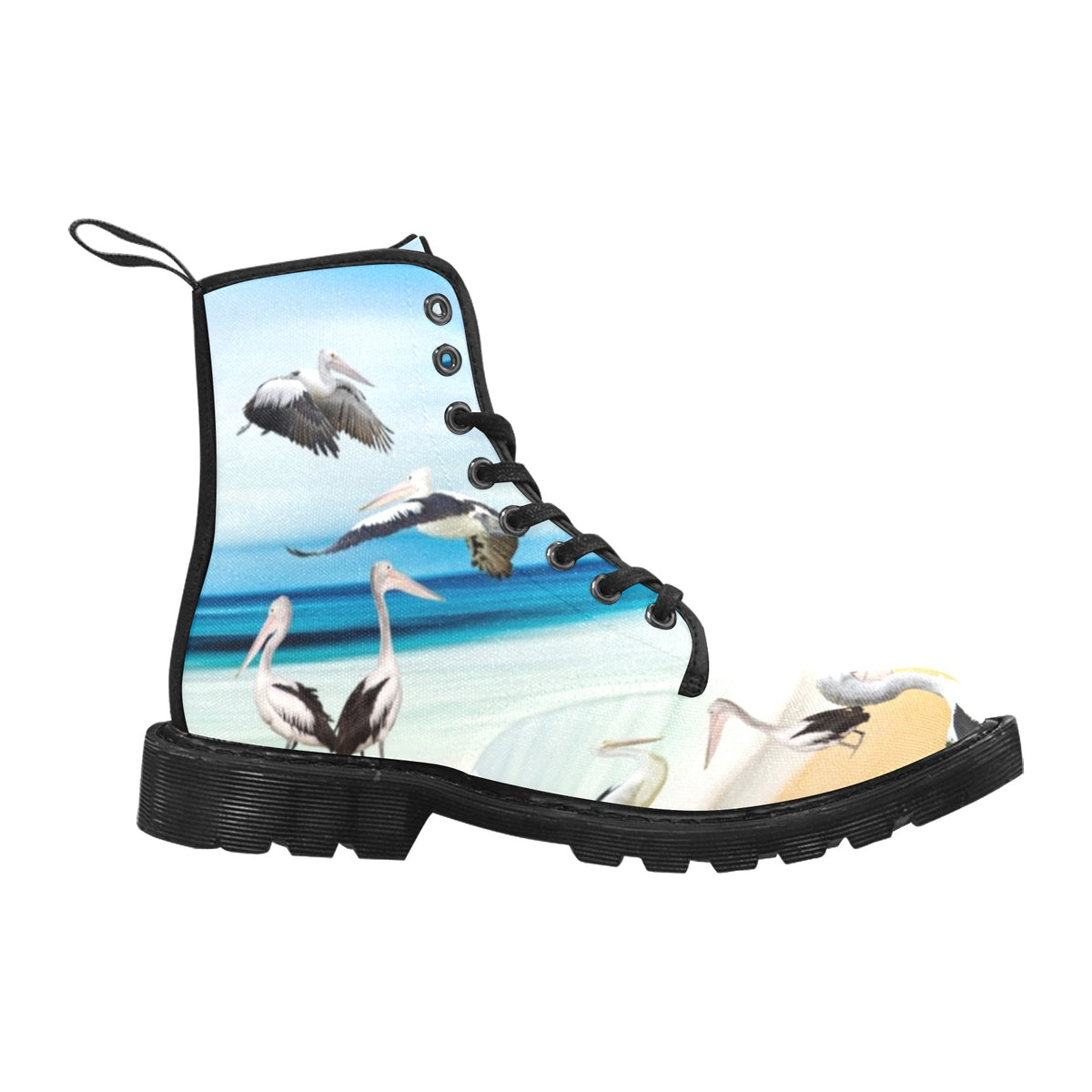Pelican - Canvas Boots | Little Goody New Shoes – Little Goody New ...