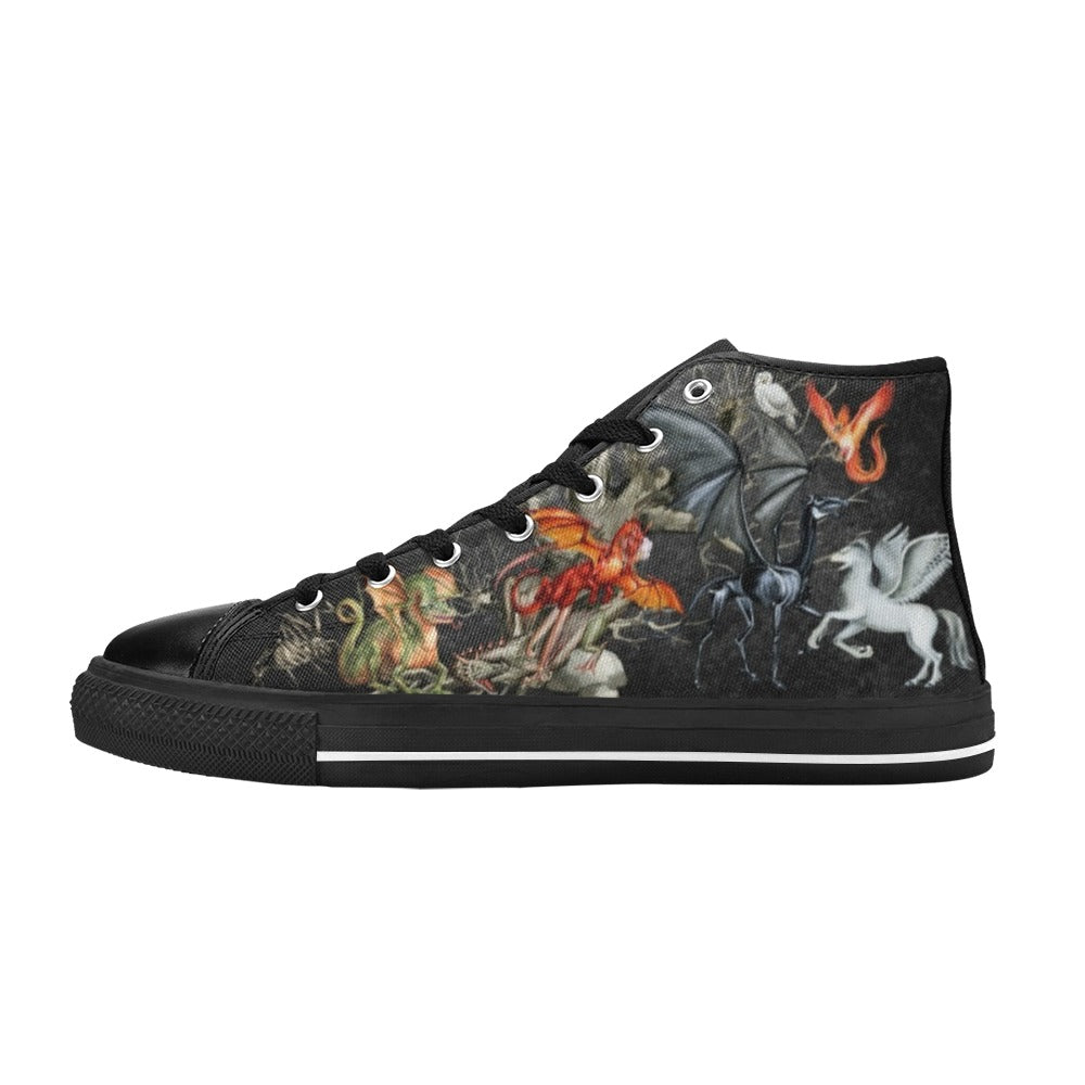 Magical Creatures - High Top Shoes | Little Goody New Shoes – Little ...